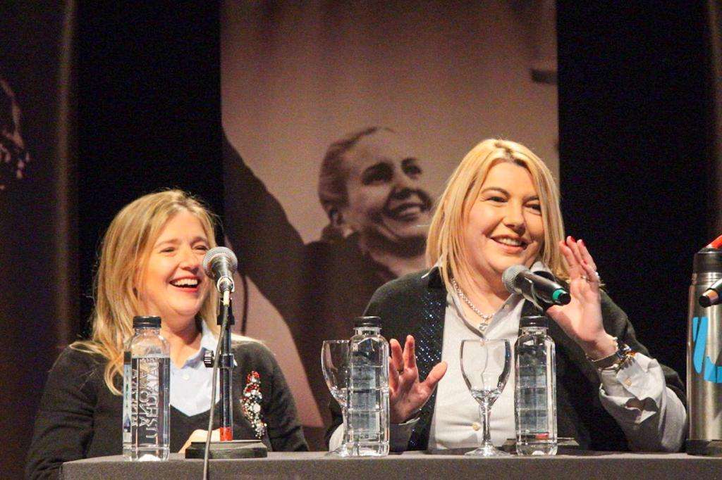 BERTONE JUNTO A WALTER VUOTO HOMENAJEARON A EVITA A 100 AÑOS DE SU ...